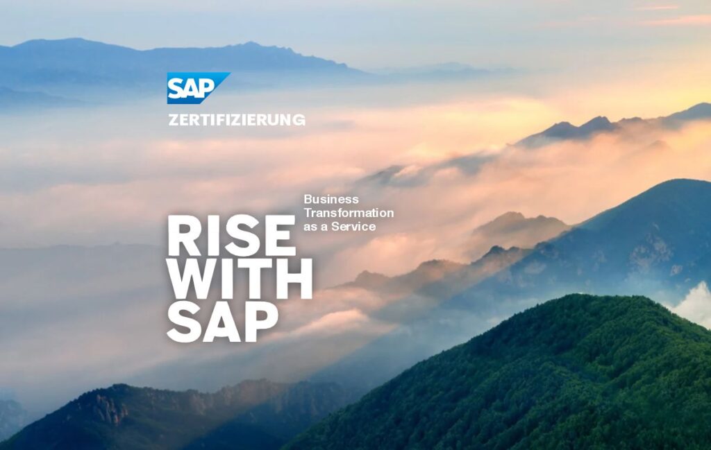 Erfolgreich zertifiziert: RISE S/4HANA Cloud Public Edition – oneresource ag
